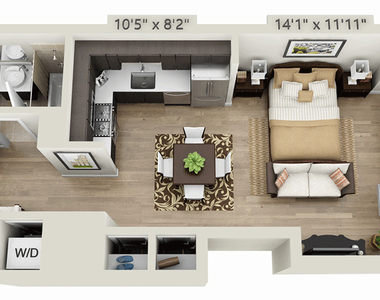 Studio at 95 Wall Street for $3,677 by 95 Wall | RentHop
